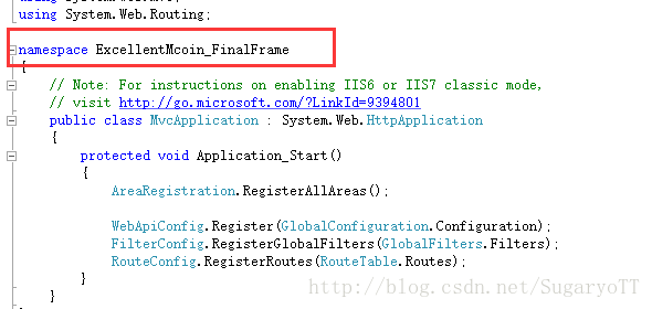 【mvc】未能加载类型mvcapplication未能加载类型“shengenterprisewebmvcapplication”。 Csdn博客 