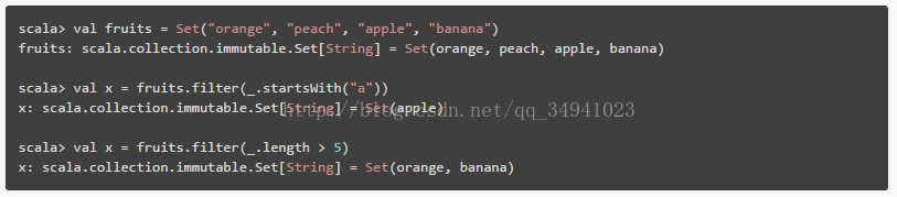 Scala 容器基础十七：使用filter方法过滤集合元素scala Filter Csdn博客 