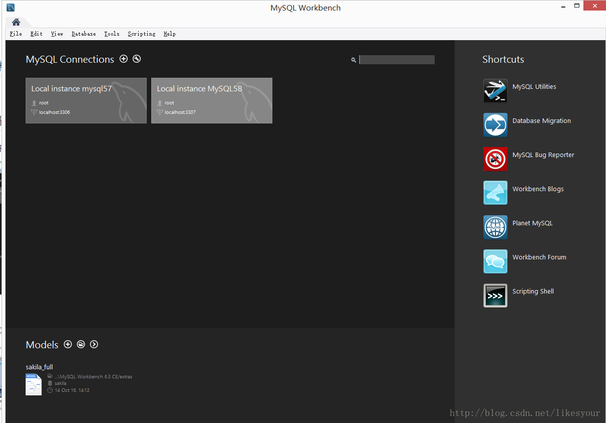 利用mysql Workbench创建一个表 Mysql Workbench Smallint Csdn博客