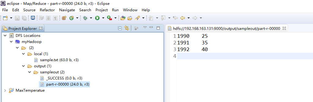 Eclipse中使用hadoop集群模式开发配置及简单程序示例（windows下）eclipse Hadoop是什么 Csdn博客
