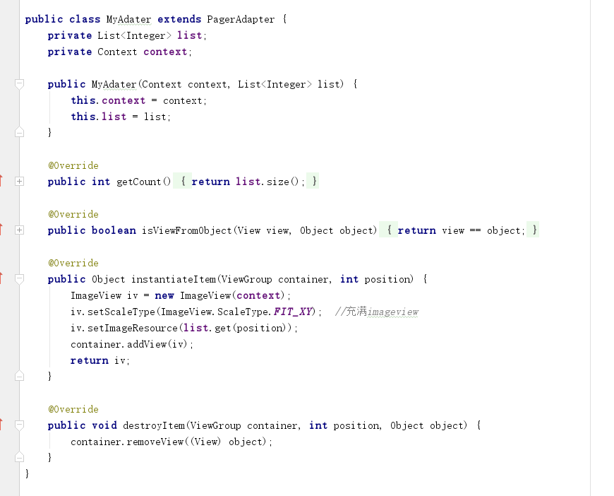 Create a 3D advertising effect viewpager with a sense of suspension - Programmer Sought