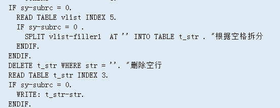 Abapsubmit执行其他报表并返回的数据abap Submit And Return Csdn博客 