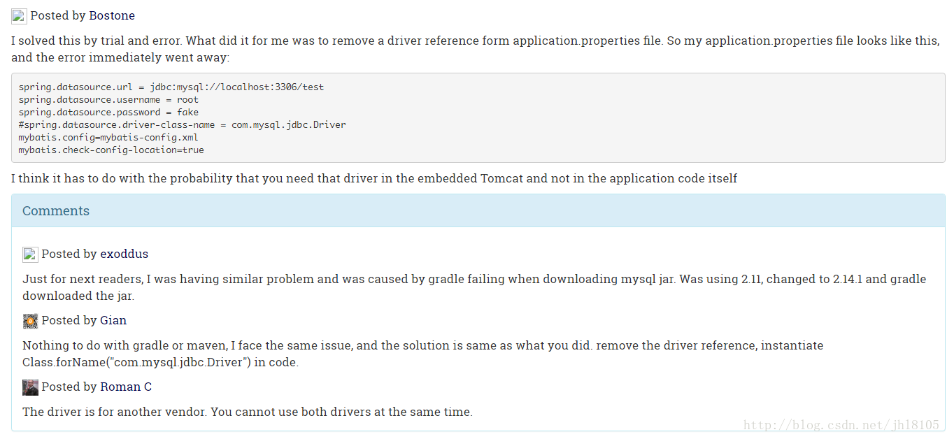 Cannot Load Driver Class Commysqljdbcdriver Csdn博客