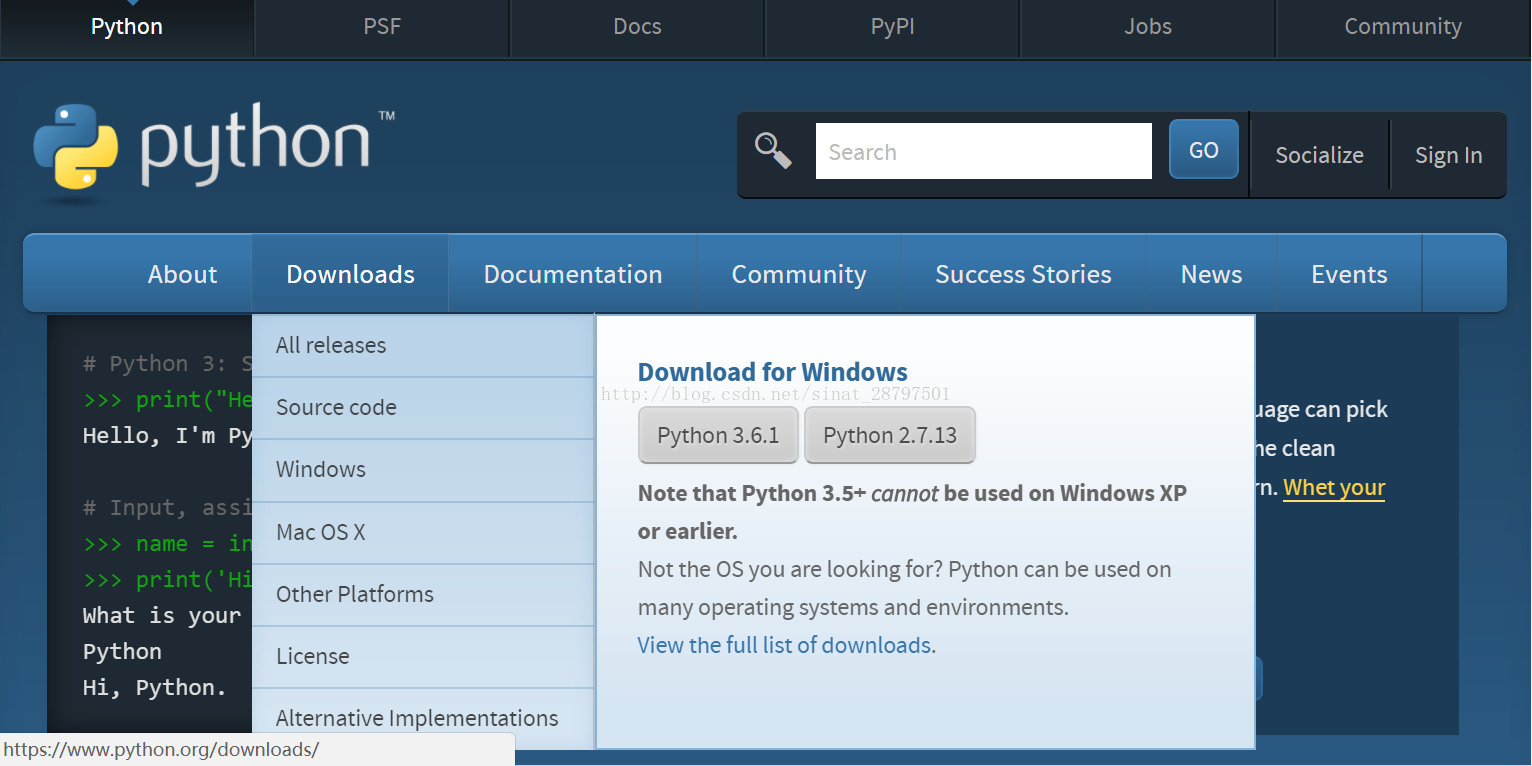 Python的安装及第三方包 Python安装包 Csdn博客