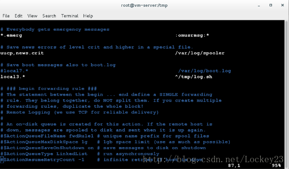 Linux日志转储及脚本操作linux 接收系统日志脚本 Csdn博客 