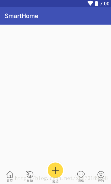 Android自定义view之实现流行的底部菜单栏中间突起：高仿“咸鱼app”的底部菜单。android 底部菜单 凸起 Csdn博客 