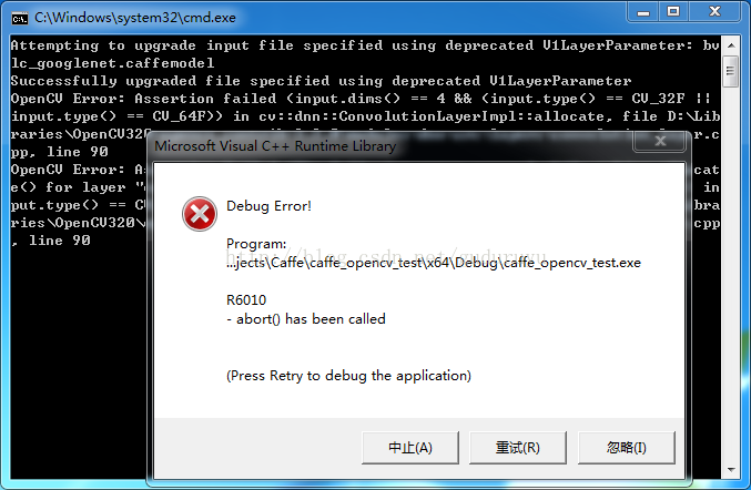【caffe】opencv Load Caffe Modelloadcaffemodel Csdn博客
