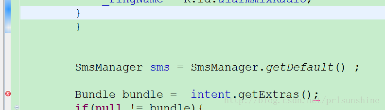 [eclipse]syntax Error On Token { Expected After This Token 阳光girl