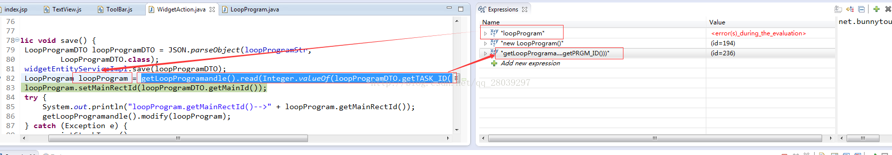 Eclipse 在debug模式下监听某个对象的时候出现 （未解决）eclipse 调试 Errors During The 