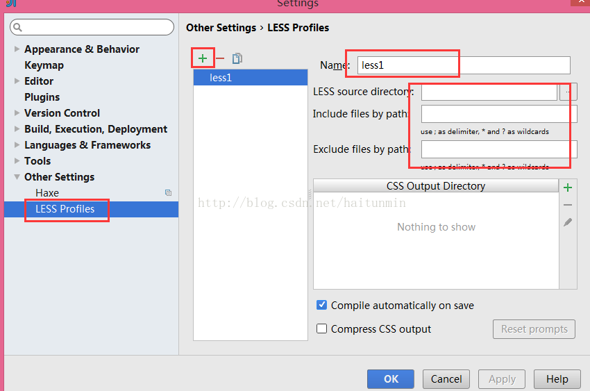 Idea编译less插件less Css Compiler的安装less Compiler Csdn博客 