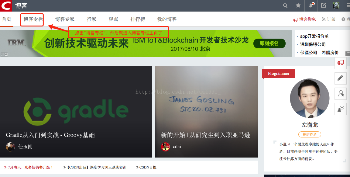 Csdn使用：如何在csdn中创建自己的博客专栏csdn如何将博客放到专栏里 Csdn博客 