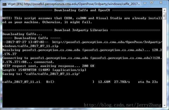 Openpose 安装配置与测试 Csdn博客
