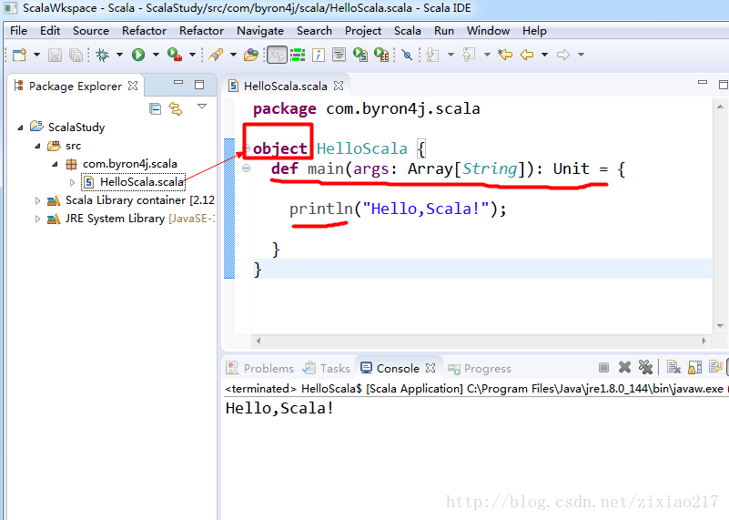 Scala基础入门：使用eclipse Ide编写第一个scala程序 Scala Ide For Eclipse Csdn博客