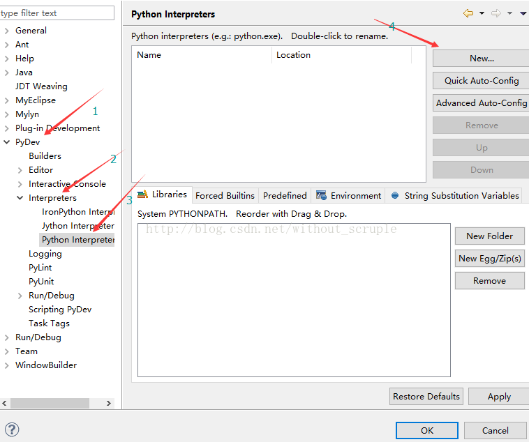 Pythoneclipse环境搭建python Esplice Csdn博客