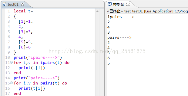 Lua之ipairs与pairs详解lua Table Pair遍历原理 Csdn博客 