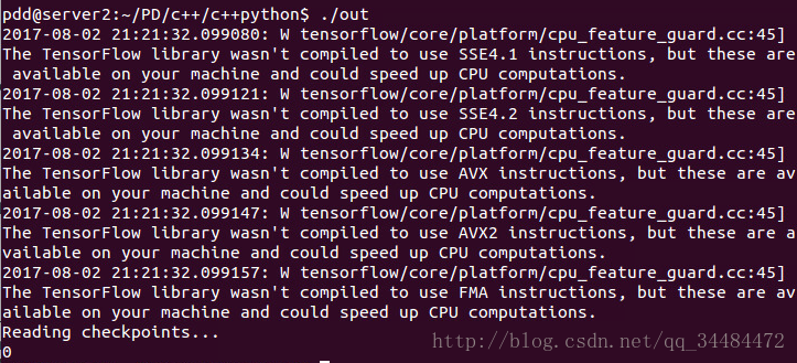 C与python 相互调用 C调用tensorflow教程tensorflow可以用c编程吗 Csdn博客 2912