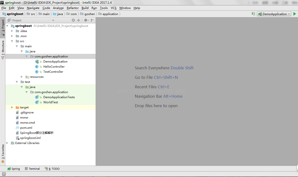 Idea搭建springboot Maven Mybatis Mysql Web项目流程 Sx 干的博客 Csdn博客