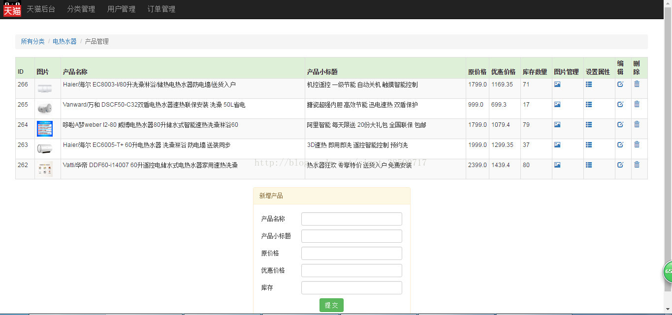 仿天猫商城系统搭建 Csdn博客 