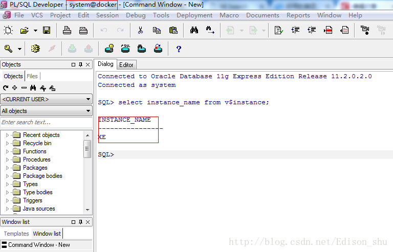 Docker在windows下安装oracle Windows Docker Oracle 1930 Edison Shu的博客 Csdn博客