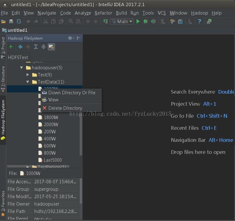Hadoop Intellij Plugin 项目简介 Hadoop Eclipse Plugin插件和idea Hadoop的区别 Csdn博客