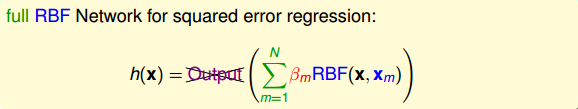 台湾大学林轩田机器学习技法课程学习笔记14 Radial Basis Function Network Csdn博客 