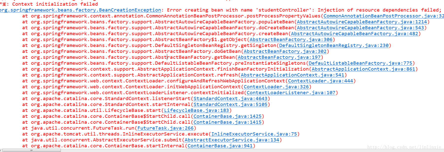 配置ssm项目报错：no Qualifying Bean Of Type Found For Dependency Expected At Least 1 Bean Which 