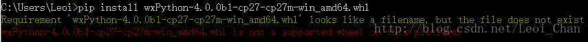 记录python27 Wxpython的安装过程。python27 Wx Doc Csdn博客 