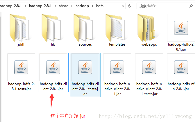 Hadoop之java通过url操作hdfs Yellowcong Malformedurlexception Unknown Protocol Hdfs Csdn博客