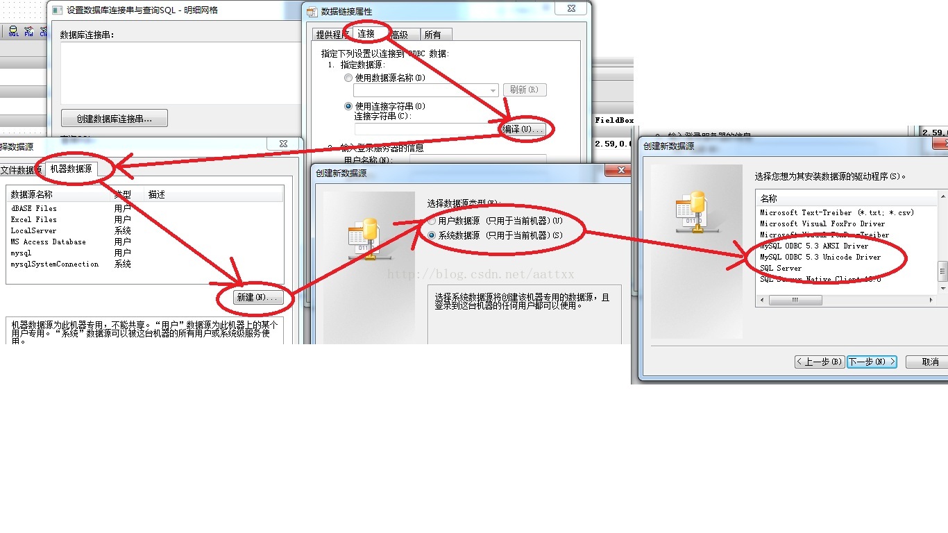 关于windows下安装mysql的驱动，及安装完驱动找不到odbc驱动的解决办法mysql驱动程序名称在哪找 Csdn博客 5579