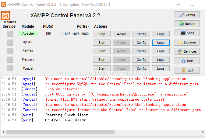 解决xampp的mysql开启失败there May Be An Error Return Code 41166160 Csdn博客 