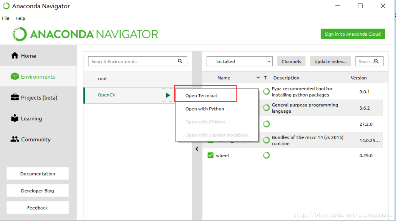 Win10中anaconda Python3 6 配置opencv3 3 深度神经网络实现 Cv2 Dnn Createtorchimporter Csdn博客