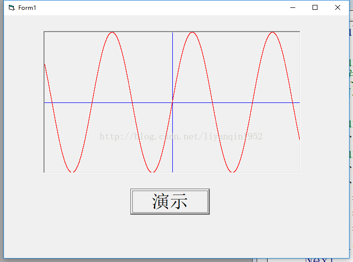 使用vb绘制sin函数曲线vb画正弦函数的代码 Csdn博客 