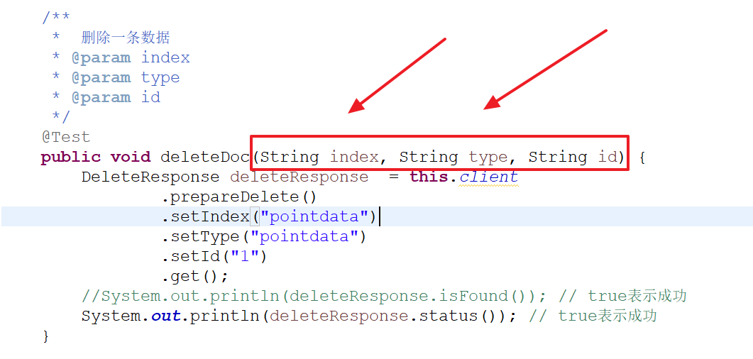 Junit测试报错javalangexception Method Deletedoc Should Have No Parametersmethod Createdw Should