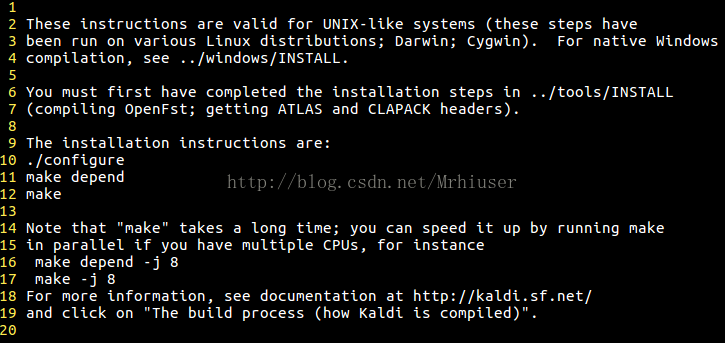 Kaldi安装与测试指南 Csdn博客 