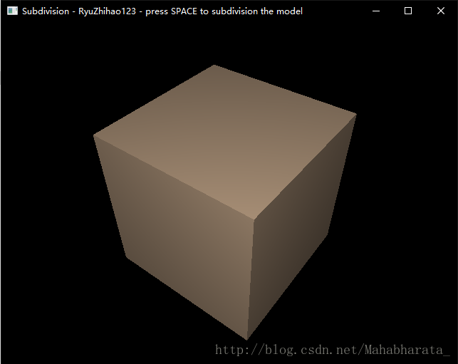 Opengl 网格细分算法 Loop Subdivision 附我的实现结果opengl Glut Loop细分 Csdn博客 