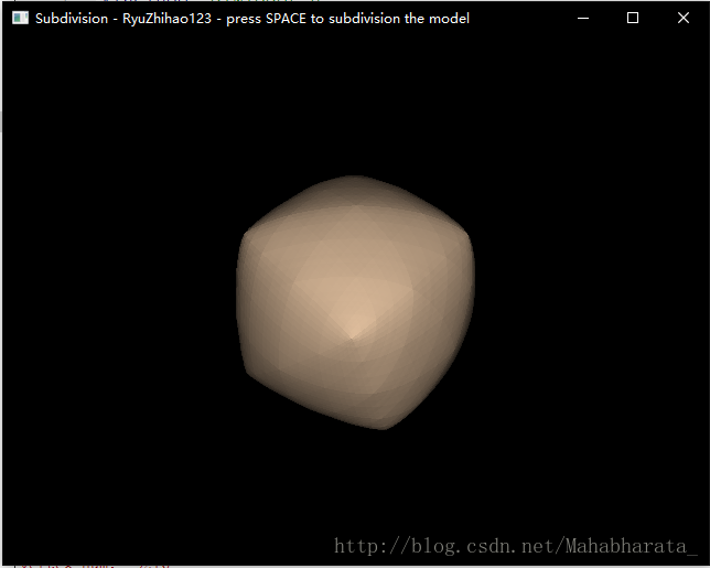 Opengl 网格细分算法 Loop Subdivision 附我的实现结果opengl Glut Loop细分 Csdn博客 