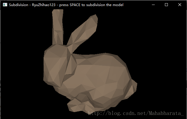 Opengl 网格细分算法 Loop Subdivision 附我的实现结果opengl Glut Loop细分 Csdn博客 