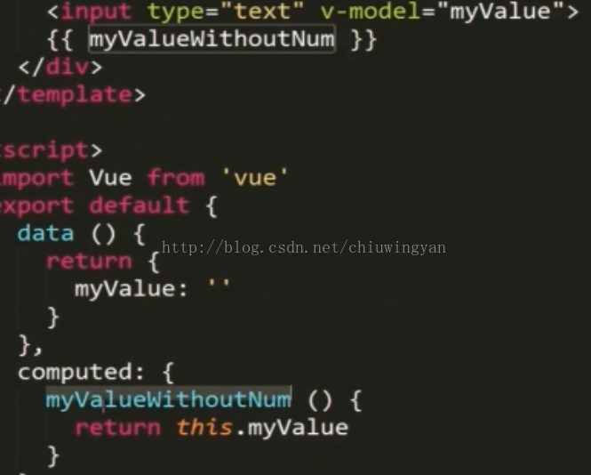 Vuejs计算属性与属性监听 Csdn博客 