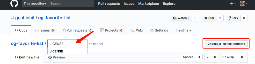 详述 GitHub 中声明 LICENSE 的方法_github license声明-CSDN博客