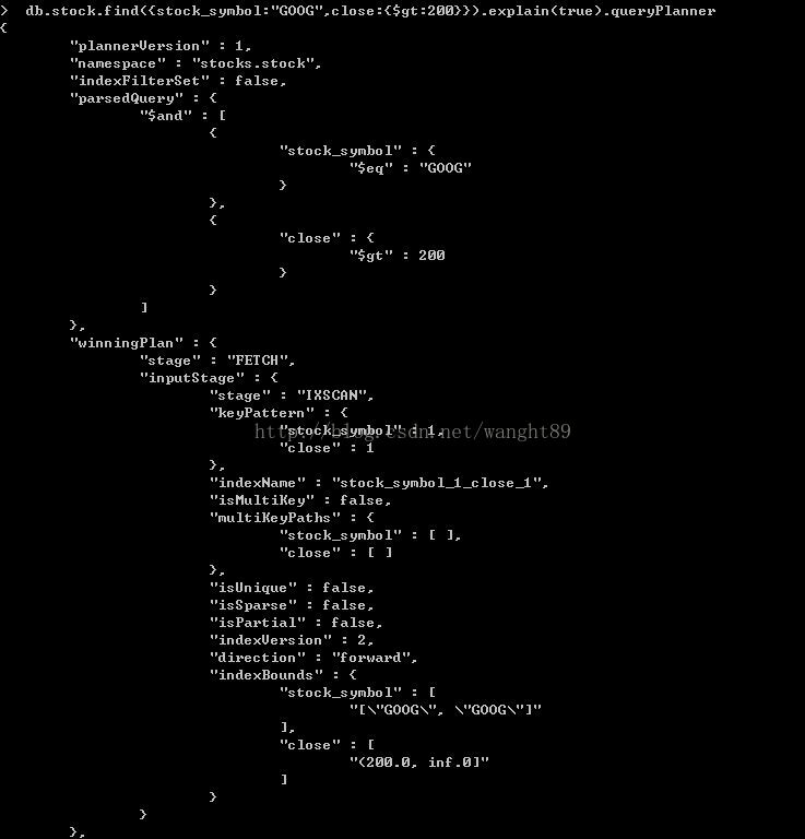 Mongodb实战 Mongodb的查询优化器与hintwanght89的专栏 Csdn博客mongodb Hint 1311