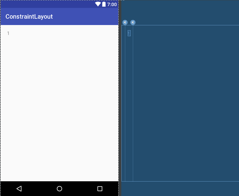 Android Ui Constraintlayout 约束性布局的使用和注意点recycleview 的item中使用textview
