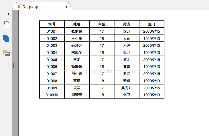 C 如何把datagridview导入到pdf表格 Csdn博客