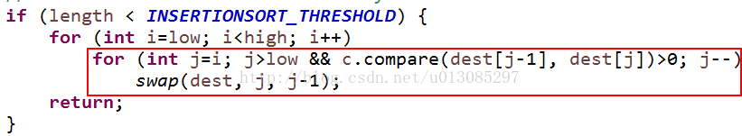 Java Collections Sort和arrays Sort使用comparator或者comparable接口的compare函数返回值 Java Sort Compare 返回值大于