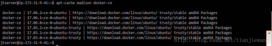 Ubuntu Docker社区版本安装 Tianjiewang的专栏 Csdn博客