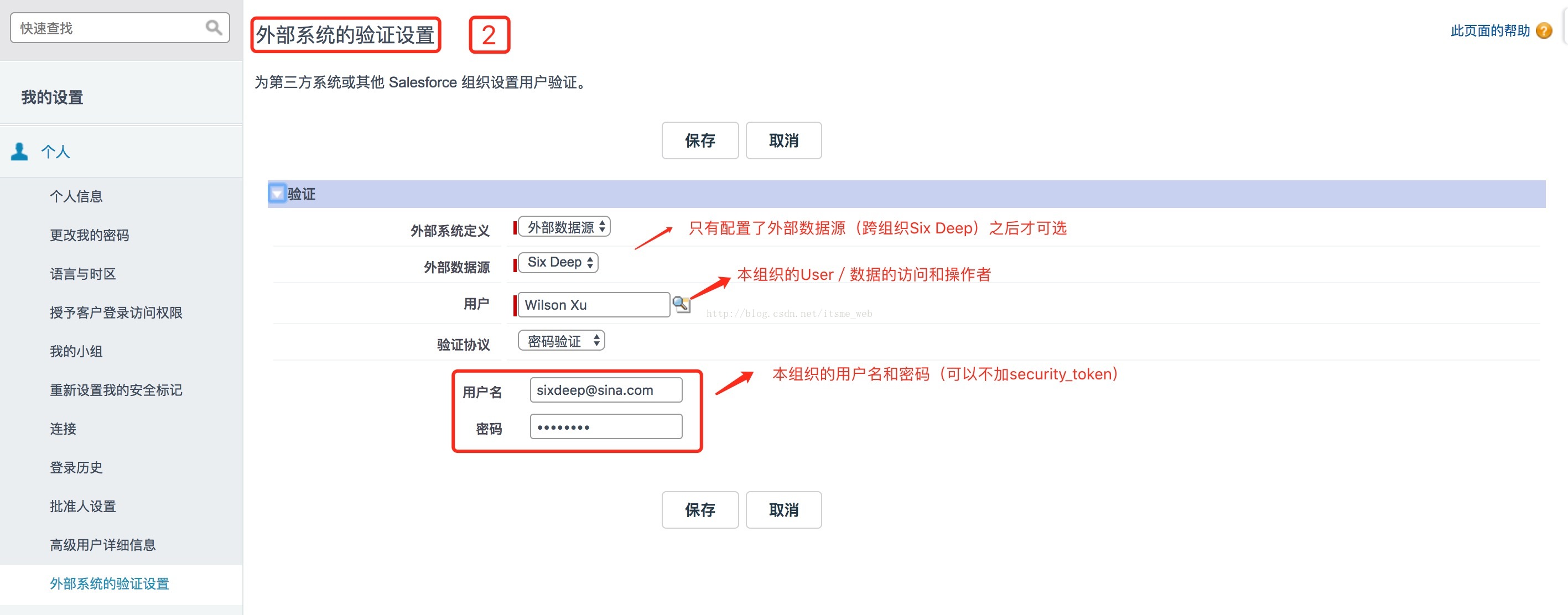 使用salesforce Connect跨组织访问并操作数据 Csdn博客 1301