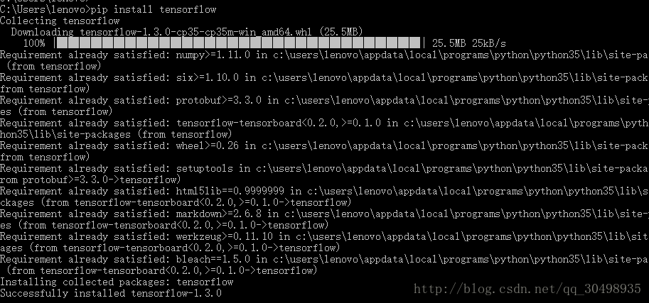 最新版tensorflow 13 Windows环境安装怎么安装tensorflow130沉寂在数据中的博客 Csdn博客 6717