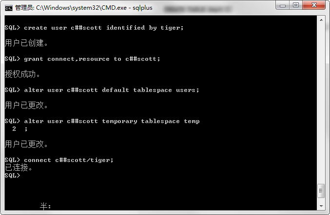 Oracle Database 12c create scott account - Programmer Sought