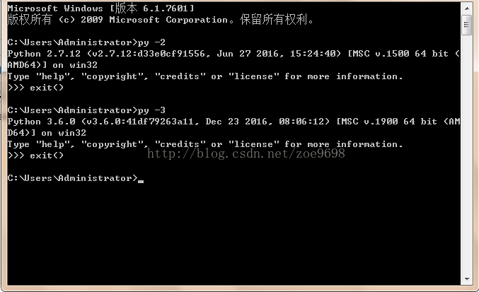 Windows下python版本切换使用方法cmd Python环境切换 Csdn博客