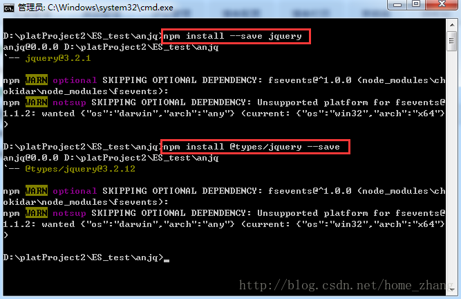 如何在angular4中引入jqueryanjq Csdn博客 